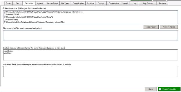 How To Exclude Folders And Files From Backup Tasks